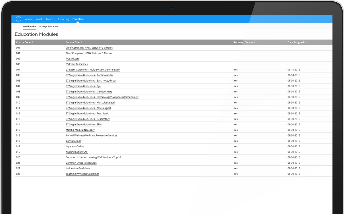 Medical Auditing Software | Healthicity